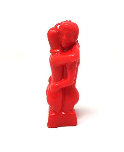 Vrinda ® Decorative Candle Erotic Couple Red