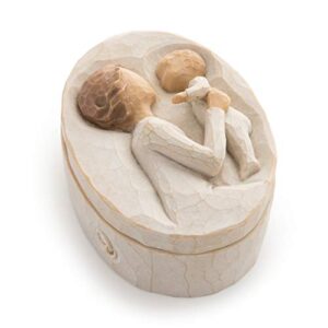 willow tree grandmother, sculpted hand-painted keepsake box