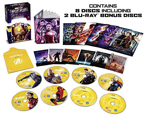 Marvel Studios Cinematic Universe Phase 3 Part 2 (6 Films) Blu-Ray