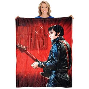 elvis 1968 comeback concert fleece throw blanket