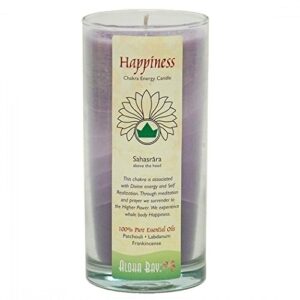 aloha bay chakra candle jar, 11 oz, happiness