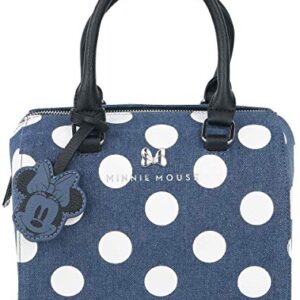 Loungefly Minnie Mouse Blue Denim Tote Handbag Purse Bag WDTB1755