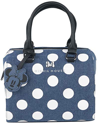 Loungefly Minnie Mouse Blue Denim Tote Handbag Purse Bag WDTB1755