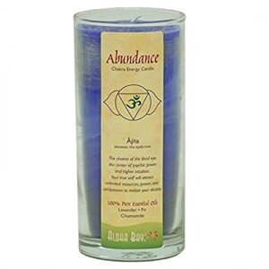 aloha bay chakra candle jar, 11 oz, abundance, 11 ounce