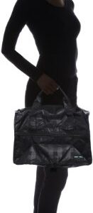 HAPITAS(ハピタス) Women Small Folding Boston Bag, 128 Checkered Black