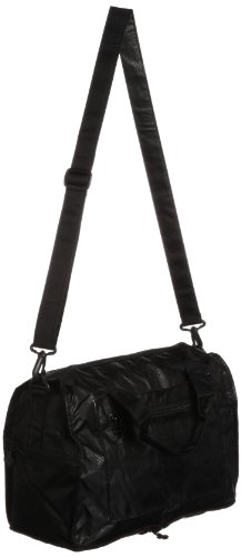 HAPITAS(ハピタス) Women Small Folding Boston Bag, 128 Checkered Black