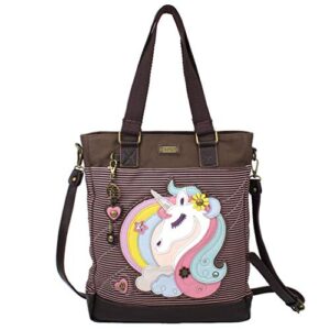 chala handbag unicorn work tote shoulder bag – unicorn lover collector