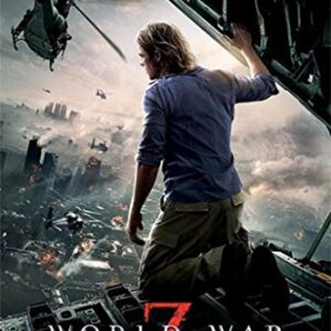 World War Z Poster American Action Horror Film Movie Zombie Apocalypse Aesthetic Retro Classic Classy Decoration Living Room Bedroom Home Office WWZ Poster Cool Wall Decor Art Print Poster 24x36