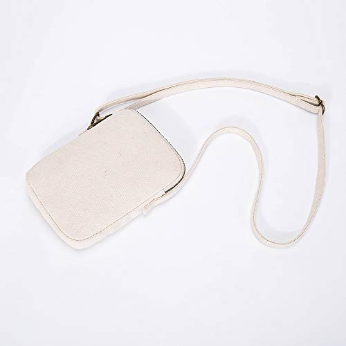 YONBEN Small Crossbody Purse Zipper Cell Phone Bag Mini Shoulder Purse Wallet Smart Phone Wallet with Credit Card Solts (Black, 4.72”(L) 0.78”(W) 6.49”(H))