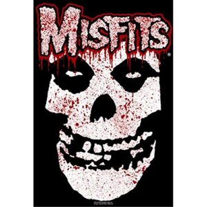 Misfits - Fiend Skull Splatter Poster 26 x 36in