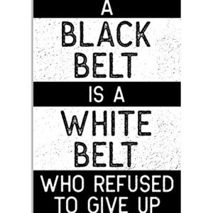 Damdekoli Black Belt Poster - 11x17 Inches - V1