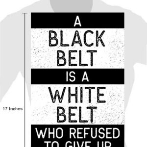 Damdekoli Black Belt Poster - 11x17 Inches - V1