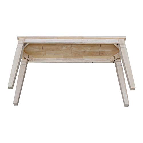 International Concepts Java Console or Sofa Table Unfinished