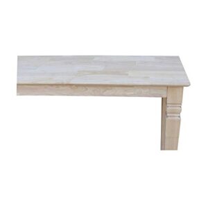 International Concepts Java Console or Sofa Table Unfinished