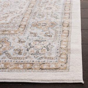 SAFAVIEH Isabella Collection 5'3" x 7'6" Cream/Beige ISA916B Oriental Non-Shedding Living Room Bedroom Dining Home Office Area Rug