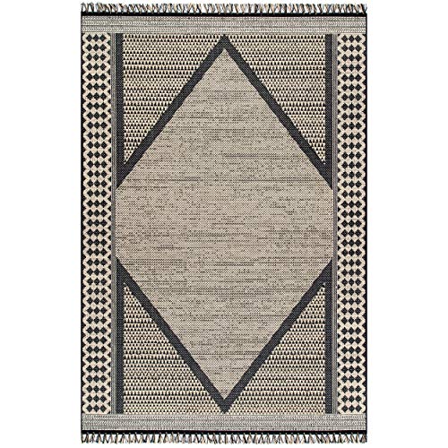 nuLOOM Nicole Modern Diamond Indoor/Outdoor Area Rug, 7' 10" x 10' 10", Grey