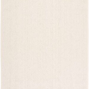 SAFAVIEH Natural Fiber Collection 8' x 10' Ivory NF483A Handmade Premium Wool & Jute Area Rug