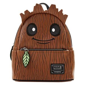 loungefly marvel groot cosplay womens double strap shoulder bag purse