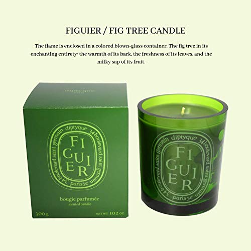 Diptyque Green Figuier Candle-10.2 oz, Green