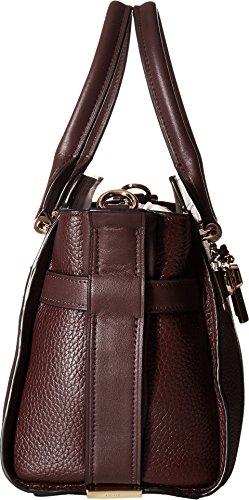 COACH Coach Swagger Carryall 27 In Pebble Leather Li/Oxblood One Size