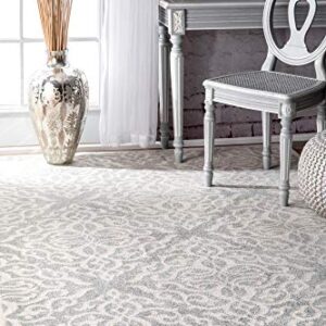 nuLOOM Contessa Ombre Area Rug, 6' 7" x 9', Grey