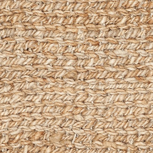 SAFAVIEH Natural Fiber Collection 2'3" x 7' Natural NF732A Handmade Farmhouse Premium Jute Runner Rug