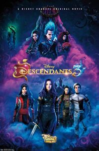 trends international disney descendants 3 – one sheet wall poster, 22.375″ x 34″, unframed version