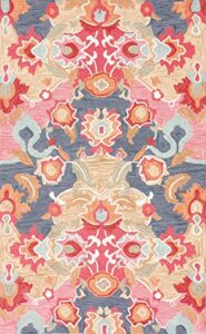 nuloom felicity hand tufted accent rug, 2 ft x 3 ft, multi