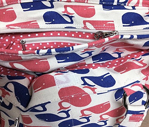 bungalow 360 Pocket Bag (Whales)