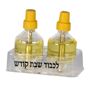 Shabbat Oil Candles - Large Ohr Lights Pre-Filled Oil Shabbos Candles - 20 Pack