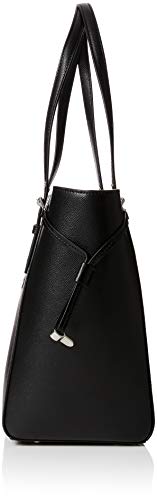 Michael Kors Canvas and Beach Tote Bag, Black (Black)