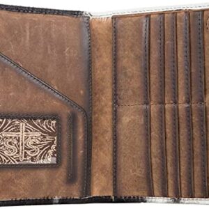 STS Ranchwear Women's Magnetic Wallet/Travel/Passport Case, Cowhide