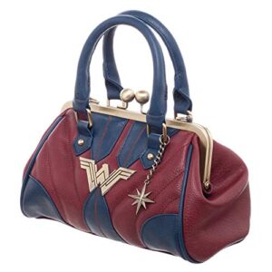 Bioworld Wonder Woman Costume Inspired Women's Handbag Multi