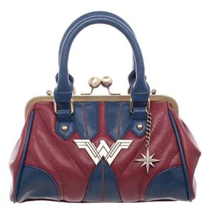 Bioworld Wonder Woman Costume Inspired Women's Handbag Multi