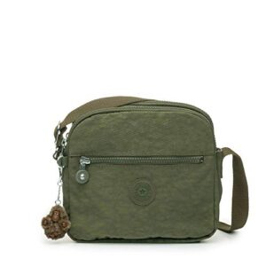 kipling keefe crossbody bag jaded green tonal