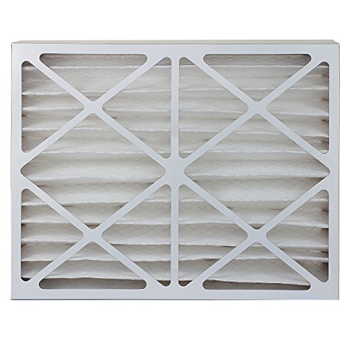 Filterbuy 20x25x4 Air Filter MERV 8 Dust Defense (2-Pack), Pleated HVAC AC Furnace Air Filters Replacement (Actual Size: 19.38 x 24.38 x 3.63 Inches)