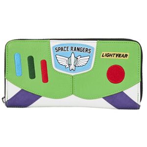 loungefly disney pixar toy story buzz lightyear zip around wallet