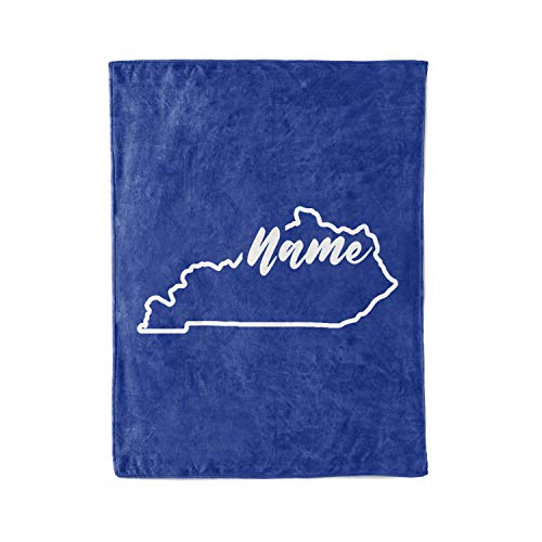 State Pride Series Kentucky - Personalized Custom Fleece Blankets with Your Family Name - Celebrate United States