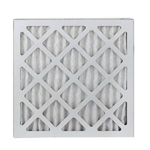 Filterbuy 10x10x1 Air Filter MERV 8 Dust Defense (4-Pack), Pleated HVAC AC Furnace Air Filters Replacement (Actual Size: 9.50 x 9.50 x 0.75 Inches)