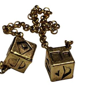 Antiqued Weathered Metal Han Solo Smuggler's Dice with box