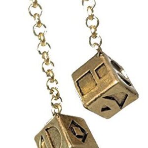 Antiqued Weathered Metal Han Solo Smuggler's Dice with box