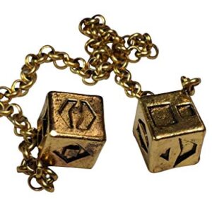 Antiqued Weathered Metal Han Solo Smuggler's Dice with box