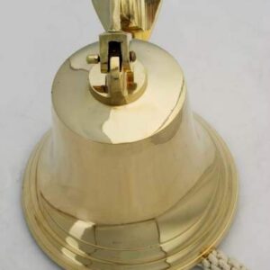 11" Brass Ship Bell Polished Nautical - Jumbo Bells