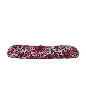 JNB Synthetic Leopard Print Clutch, Pink