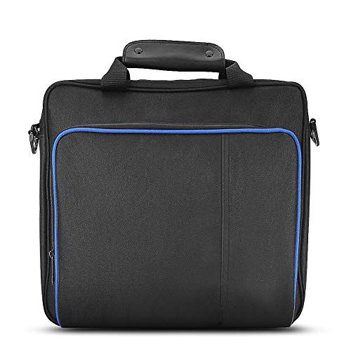 Portable Carry Bag for PS4, Travel Carrying Case Waterproof Handbag with Adjustable Shoulder Strap for PS4 Gamer