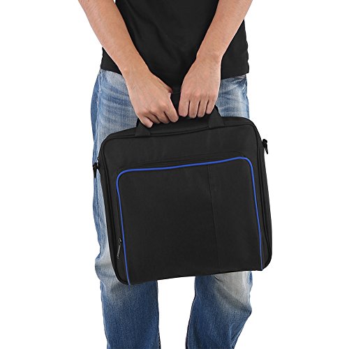 Portable Carry Bag for PS4, Travel Carrying Case Waterproof Handbag with Adjustable Shoulder Strap for PS4 Gamer