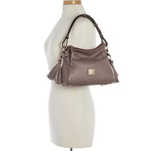 Dooney & Bourke Pebble Grain Tassel Shoulder Bag