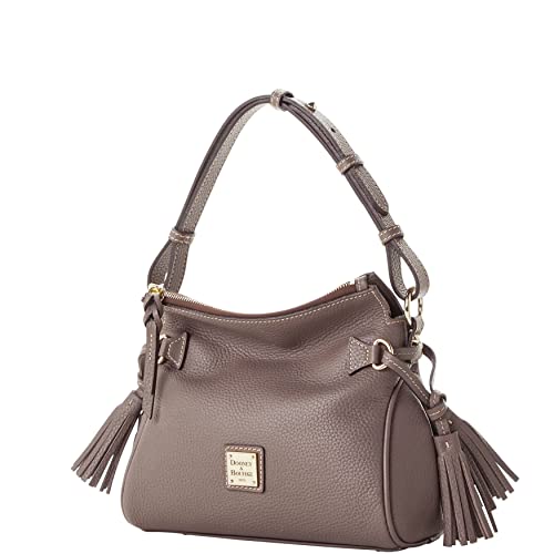 Dooney & Bourke Pebble Grain Tassel Shoulder Bag