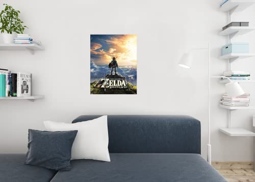 Pyramid America The Legend of Zelda Breath of The Wild Hyrule Video Game Gaming Cool Wall Decor Art Print Poster 24x36