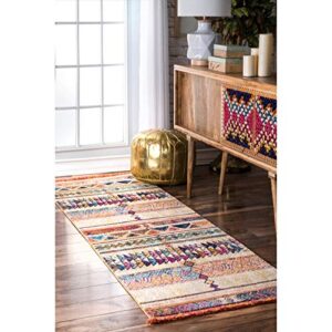 nuLOOM Aztec Atzi Area Rug, 5' x 7' 5", Orange